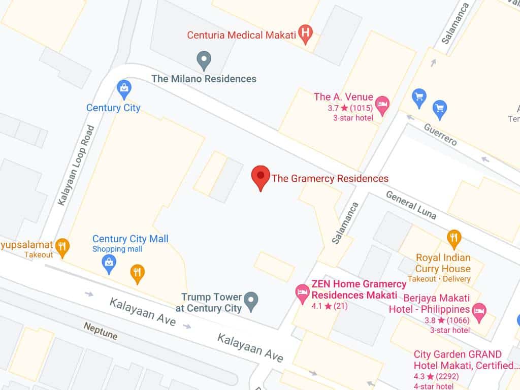 Gramercy Residences by Century Properties - Poblacion, Makati | Lionunion