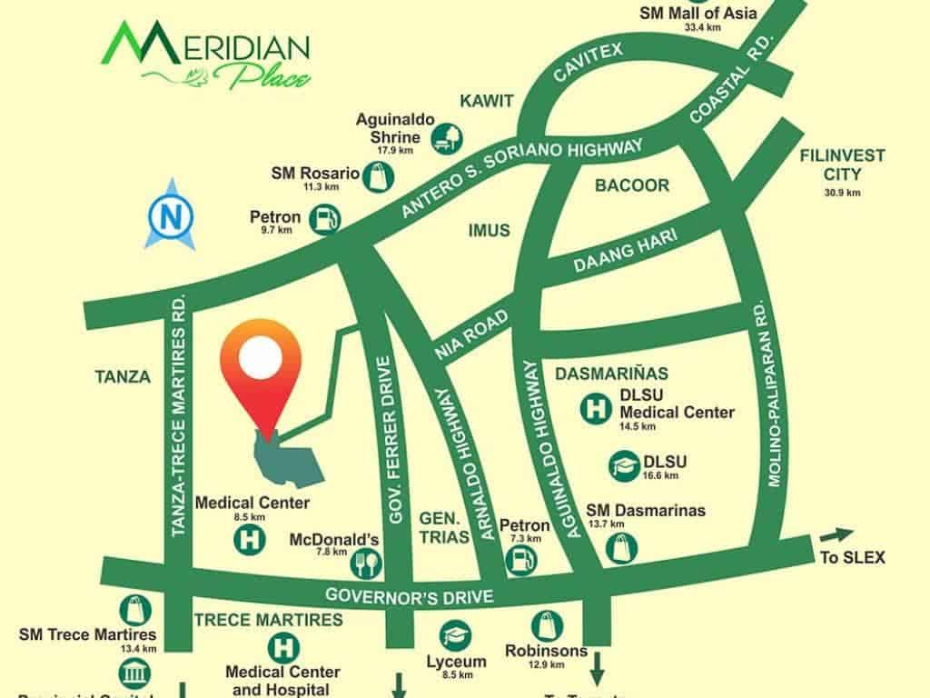 Meridian Place by Futura Filinvest - Pasong Kawayan II, General Trias ...