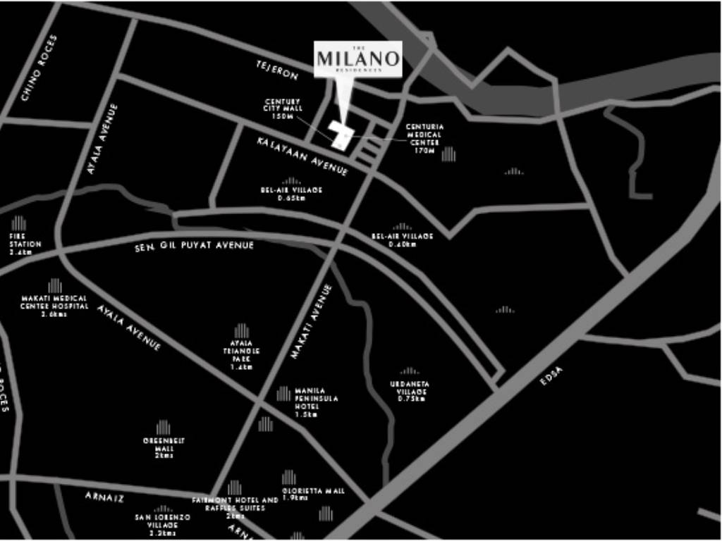 Milano Residences by Century Properties - Century City, Makati | Lionunion