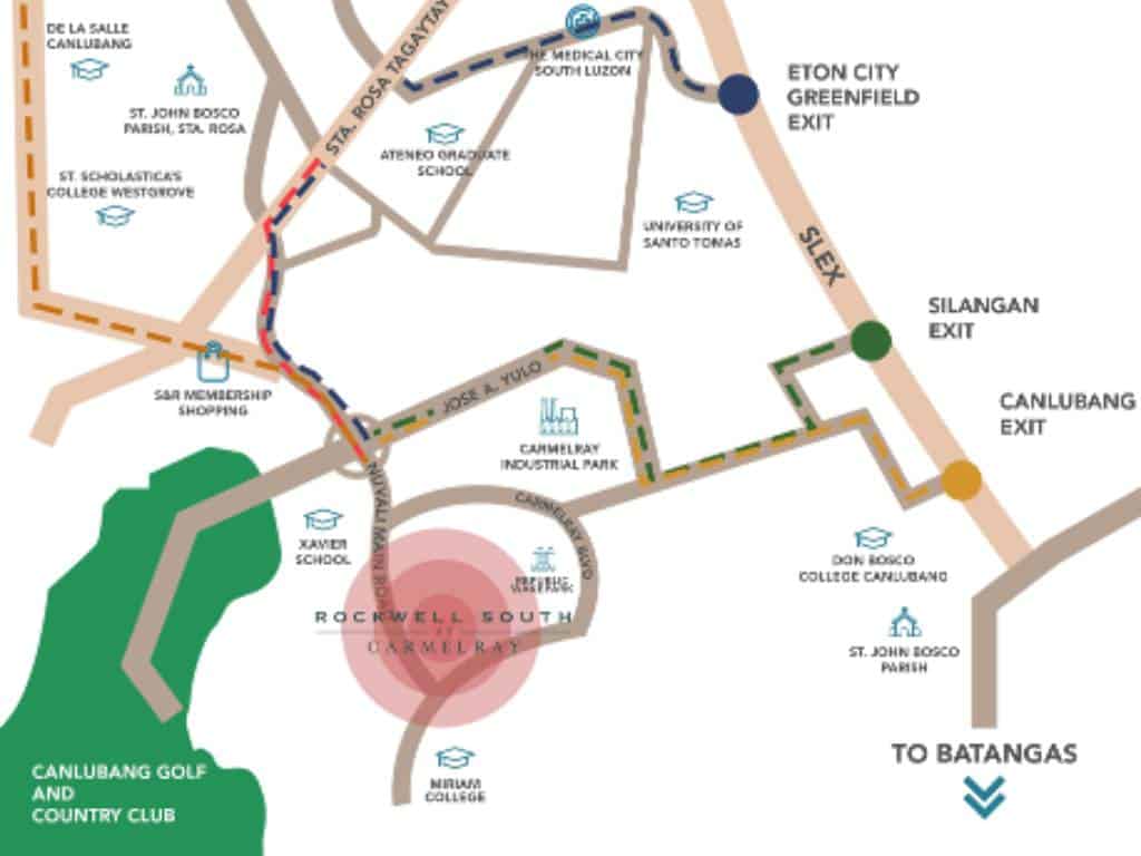 Rockwell South at Carmelray by Rockwell Land - Canlubang, Calamba ...