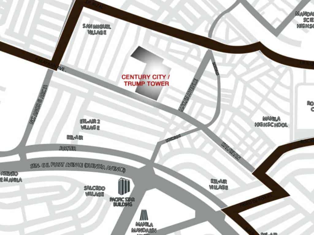 Trump Tower Manila by Century Properties - Century City, Makati | Lionunion