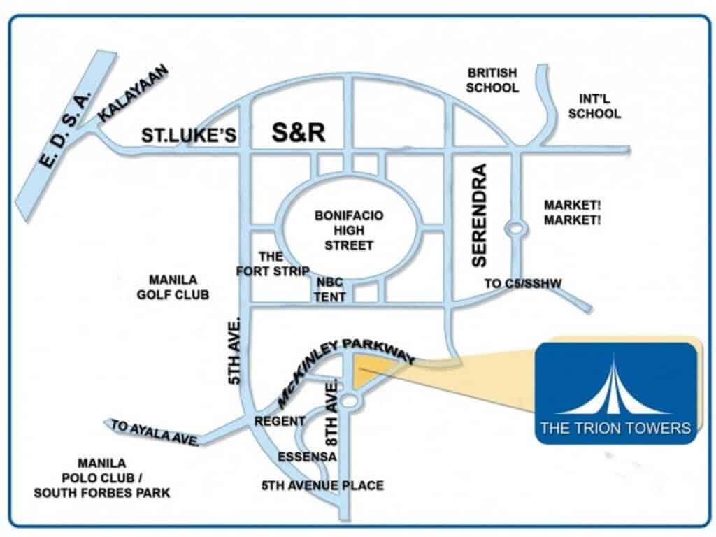 The Trion Towers by RLC Residences - Bonifacio Global City, Taguig ...