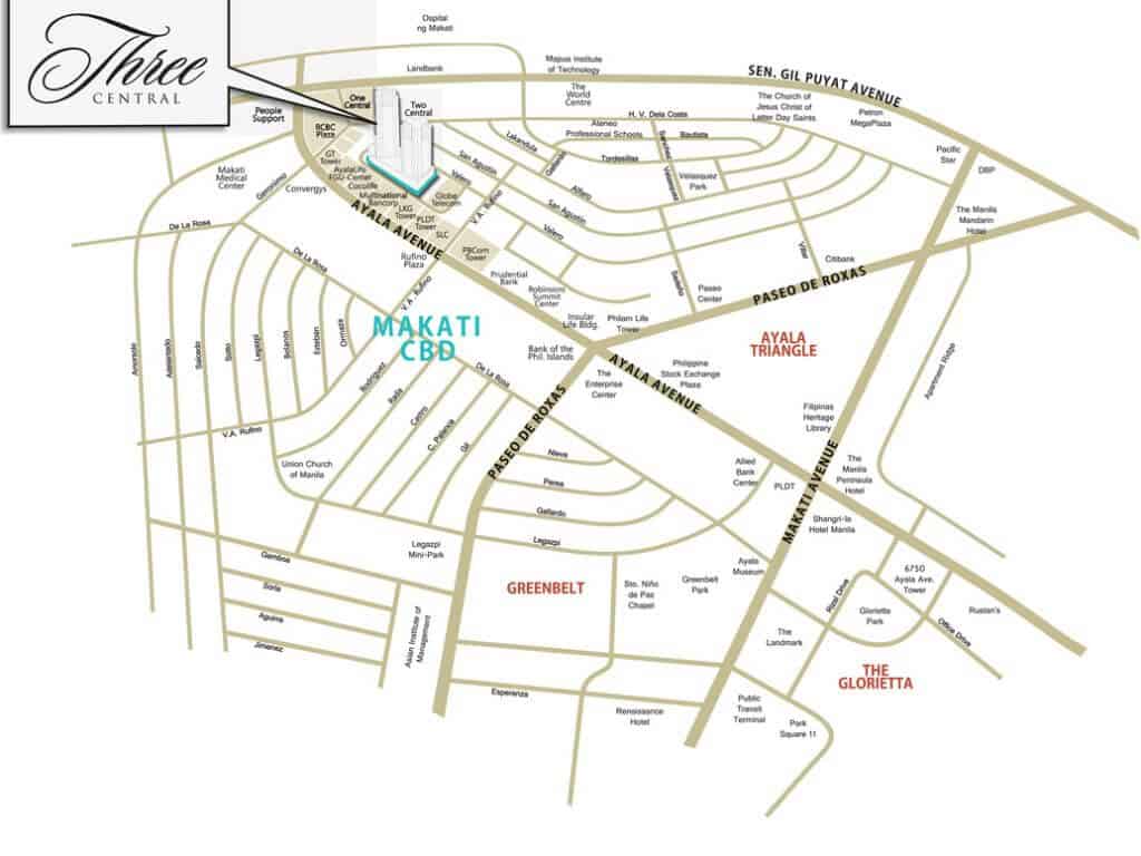 Three Central by Megaworld - Salcedo Village, Makati | Lionunion
