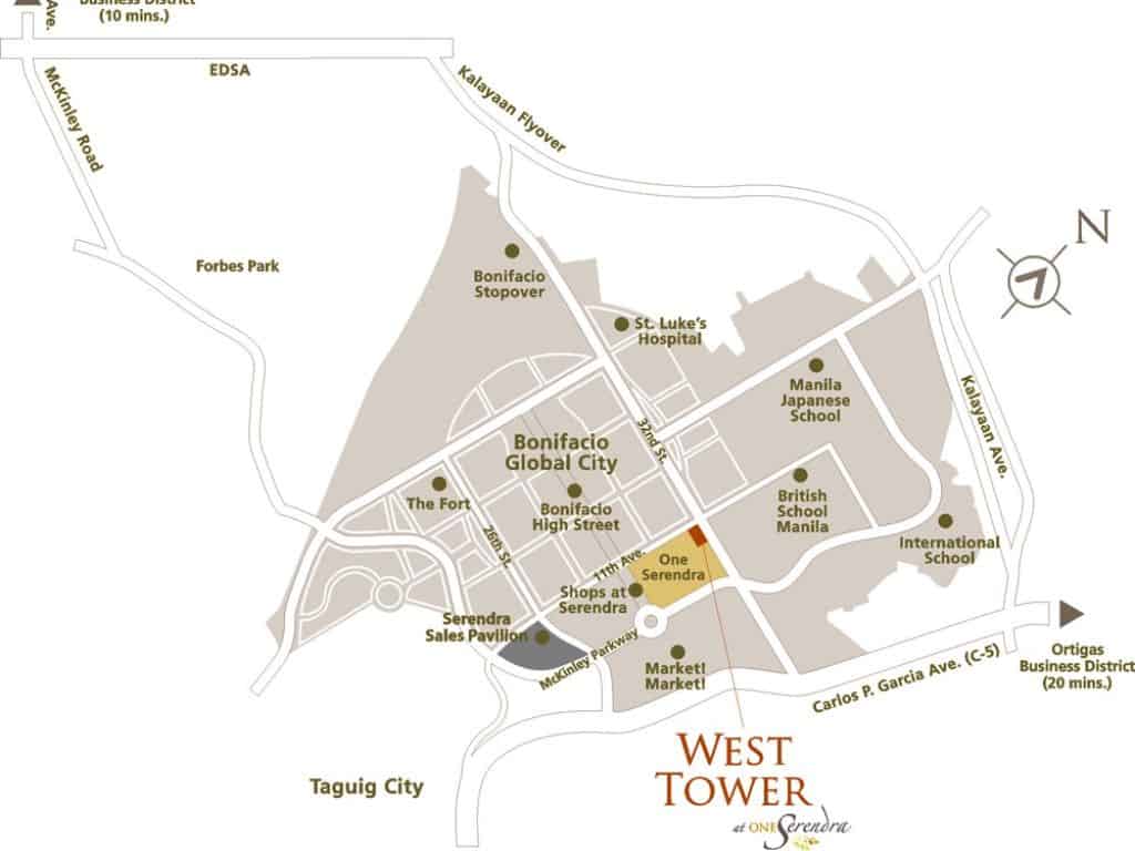 One Serendra by Alveo Land - Bonifacio Global City, Taguig | Lionunion