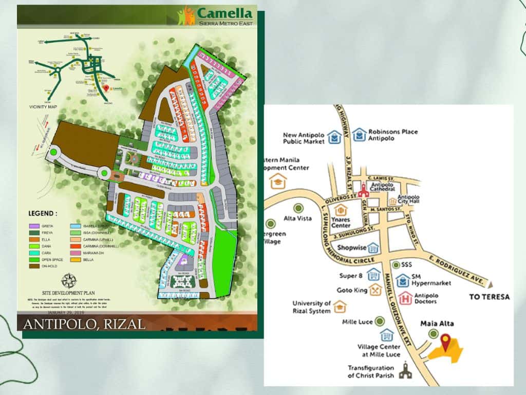 Camella Sierra Metro East by Vista Land - Dalig, Antipolo | Lionunion