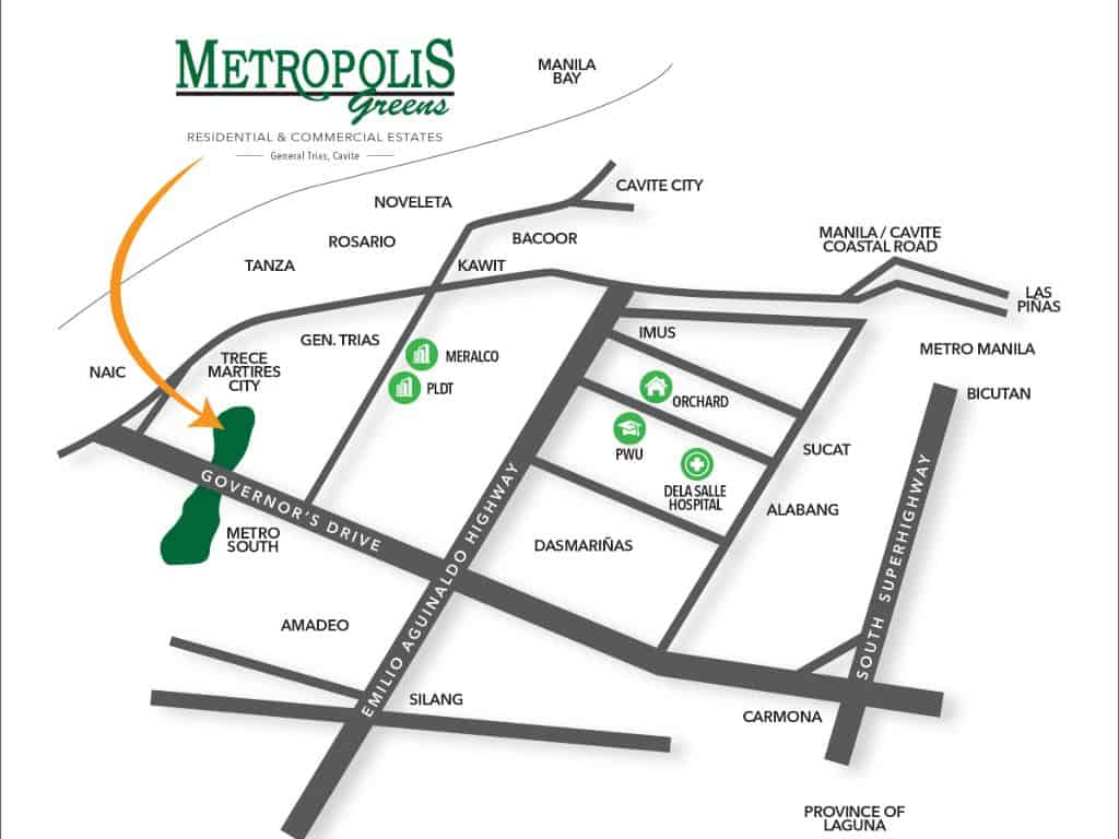 Metropolis Greens by Sta. Lucia Land - Manggahan, General Trias | Lionunion