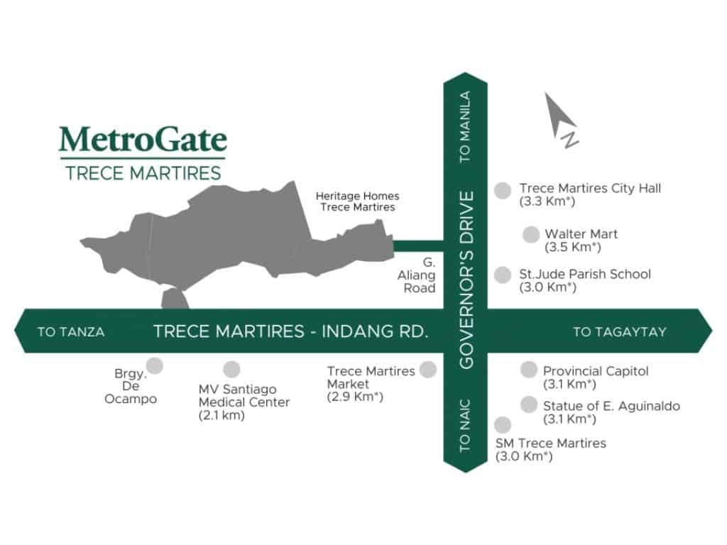 Metro Gate Trece Martires - De Ocampo, Trece Martires | Lionunion