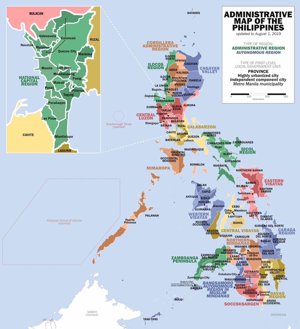 Guide to the Administrative Divisions of the Philippines | Lionunion
